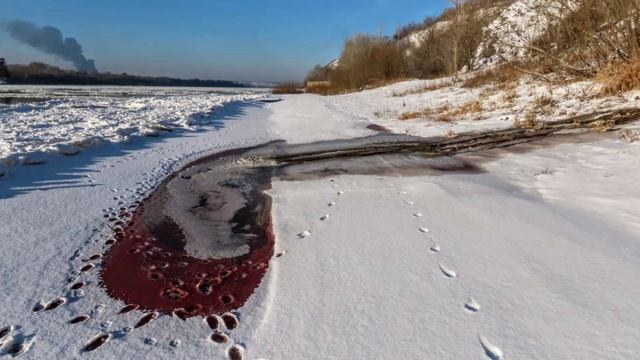Про сероводородный сток, кровяные  разводы у Горелой горы Кемерово