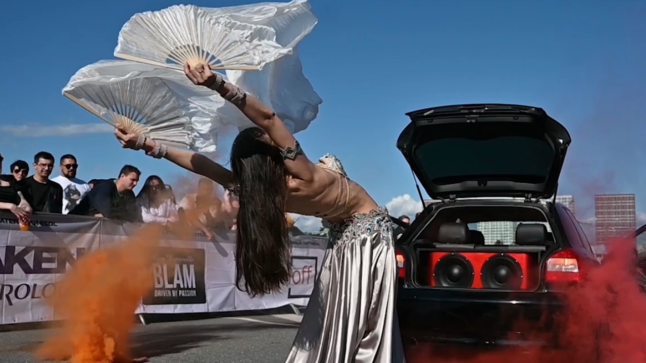 Танец живота под открытым небом💙 Танцовщица Лия