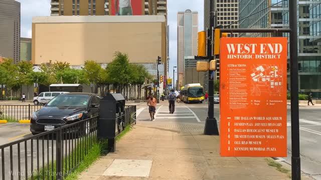 🇺🇸 Даллас, Техас, США - Виртуальная пешеходная экскурсия и путеводитель