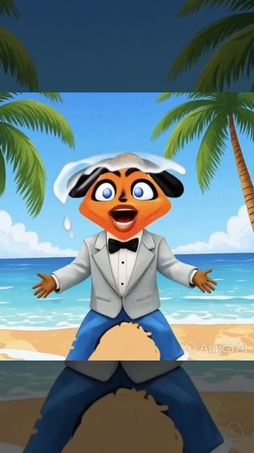 Трибуляш на море.