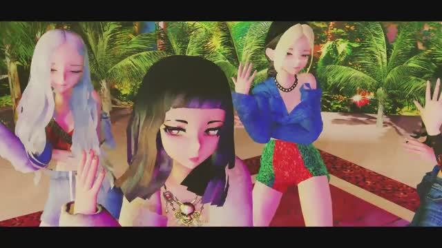 【MMD】BLACKPINK _  How You Like That  M_V [4KUHD60FPS]