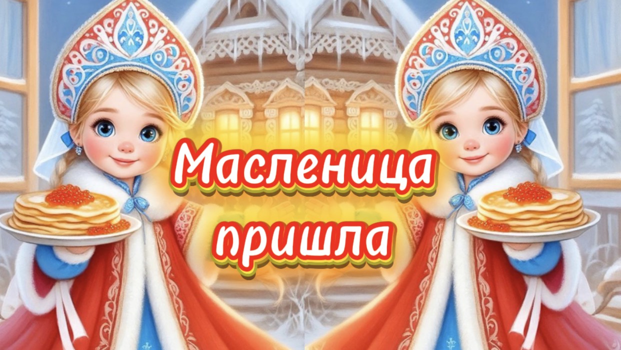 С Масленицей поздравляю. Весёлое видео поздравление.