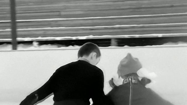 1967 год. Тюмень. Юные фигуристы