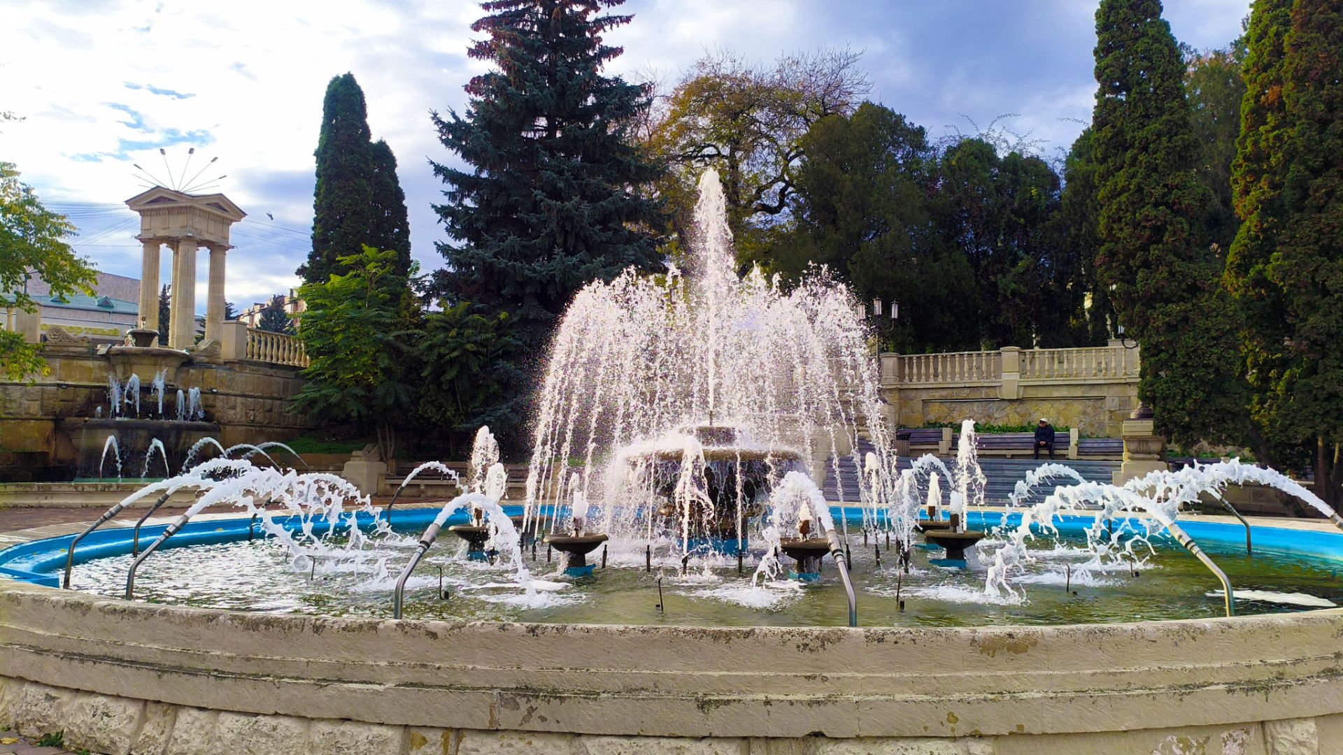 Курортный парк в Ессентуках