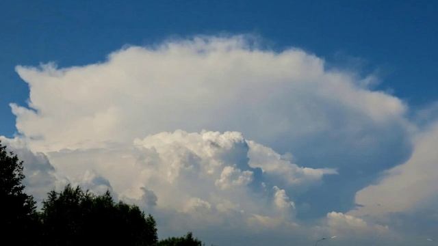Кумулонимбус грозовые-3 июля 2025 г в Кемерово