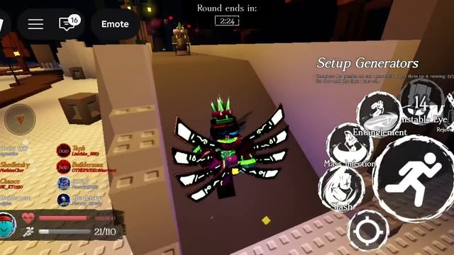 Lvl 200 1x4 вайпает фулл серв // Forsaken Roblox