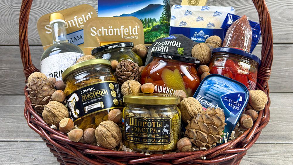 Подарочная корзина «По-русски»