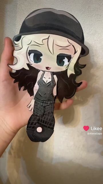 Фанлерок из картона