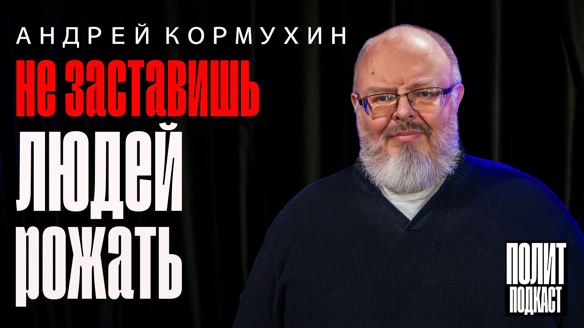 «Не заставишь людей рождать!» А.Кормухин // Полит Подкаст