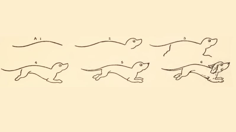 Как нарисовать таксу?