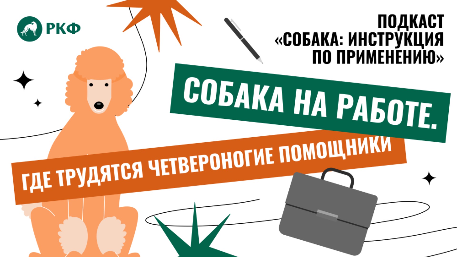 Подкаст «Собака: Инструкция по применению». Выпуск 8 «Собака на работе»