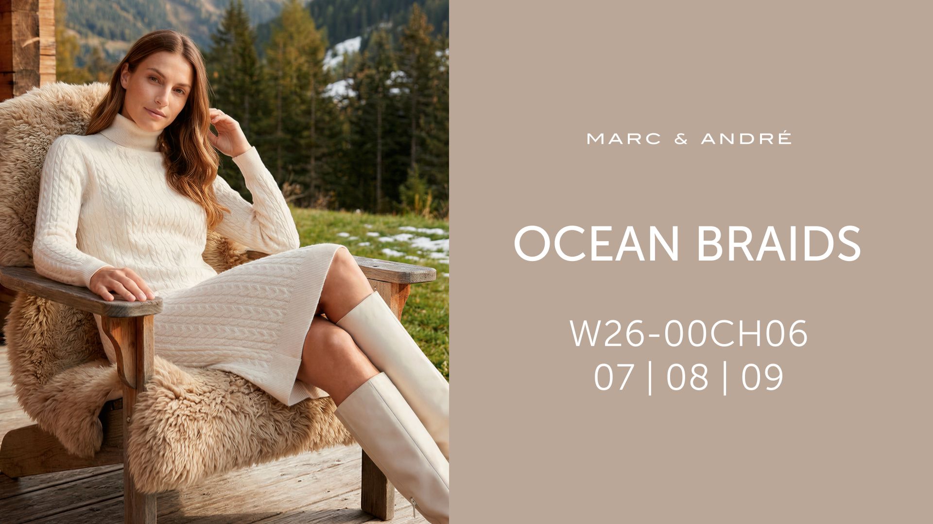 W26-00CH06/07/08/09 OCEAN BRAIDS