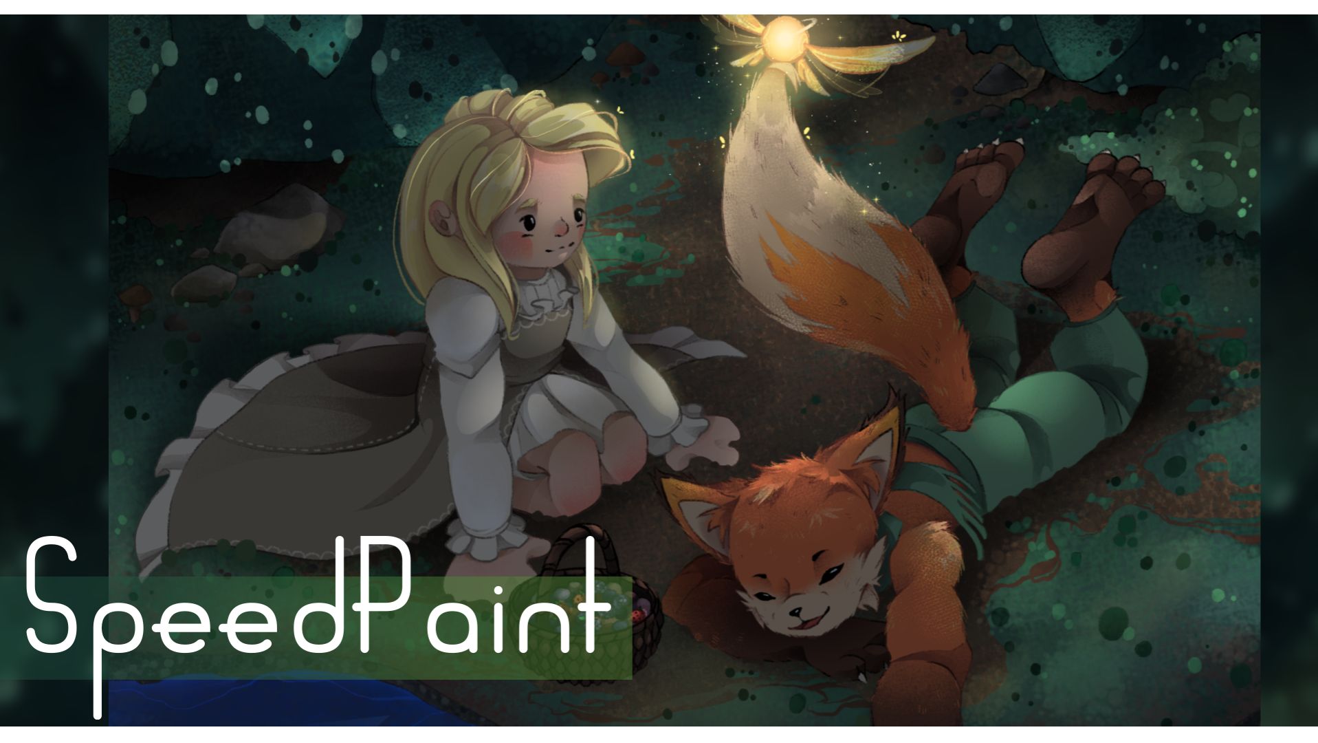 SpeedPaint // Fairy tale [Krita]