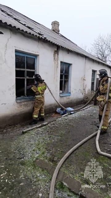 Утренний пожар в Старобешево закончился трагедией: погибла женщина