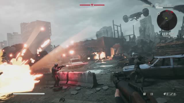 4 Terminator Resistance Annihilation Line - рубеж зачистки руины города - глава 8 городское укрытие