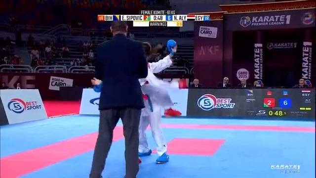 Кумите E. Sipovic (BIH) – N. Aly (Египет)