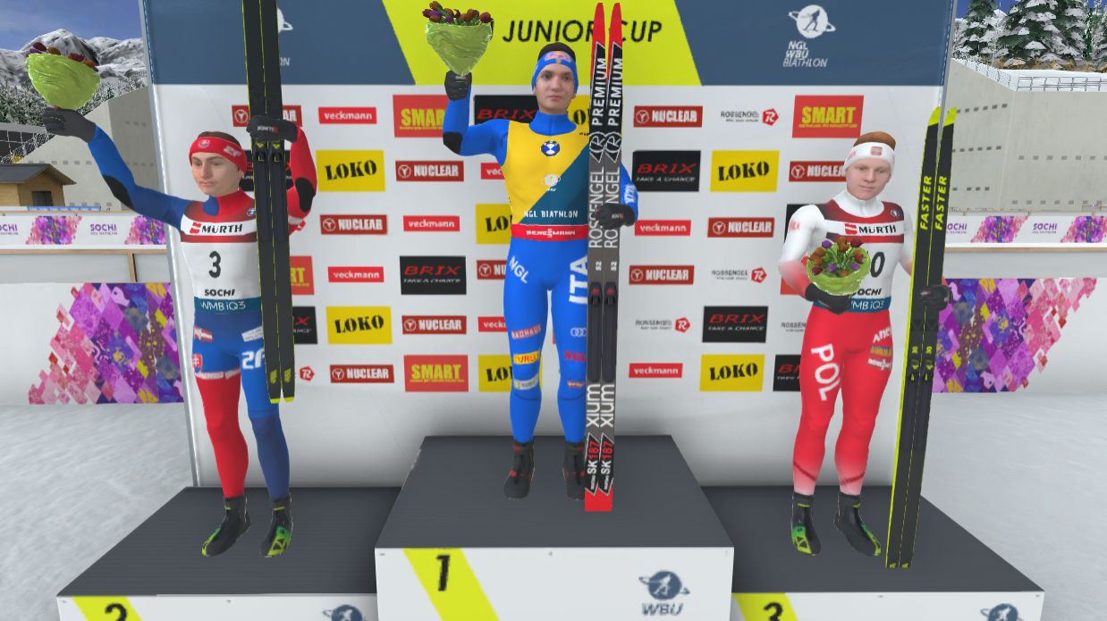 NGL Biathlon 2026 v1-Карьера-Василий Грядобитов против Томмазо Джакомелли