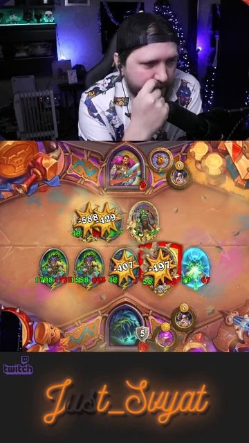 Разборка в Бронксе #hsbg  #just_svyat #heartstone #хартстоун #стрим