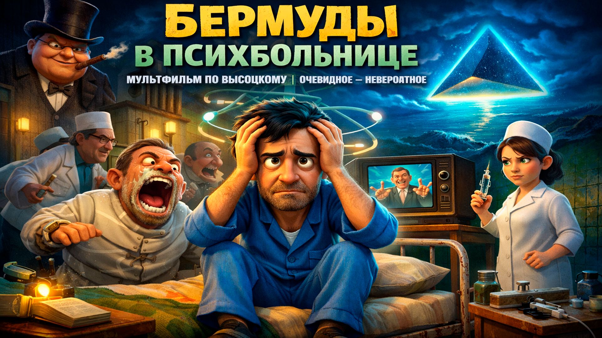 В.С.ВЫСОЦКИЙ В 3D PIXAR — Письмо в редакцию телевизионной передачи “Очевидное — невероятное”