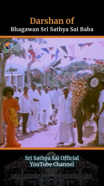 Божественный Даршан Шри Сатья Саи 🙏  Открытие Гокулам, Путтапарти🌺