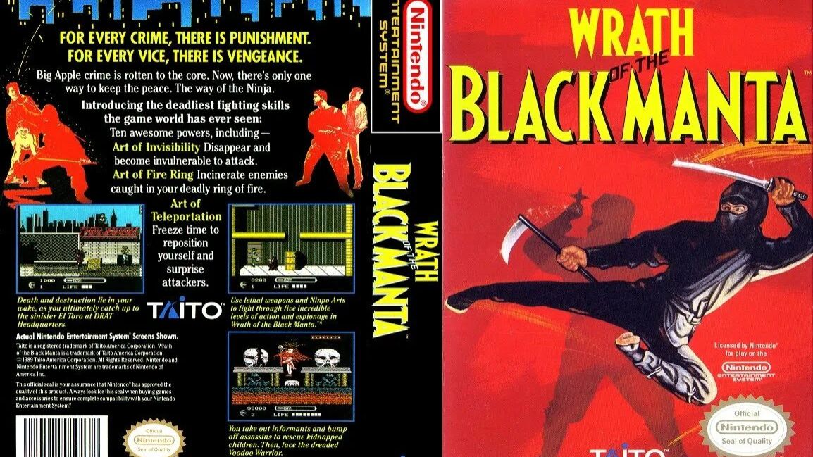 Wrath of the Black Manta (NES)