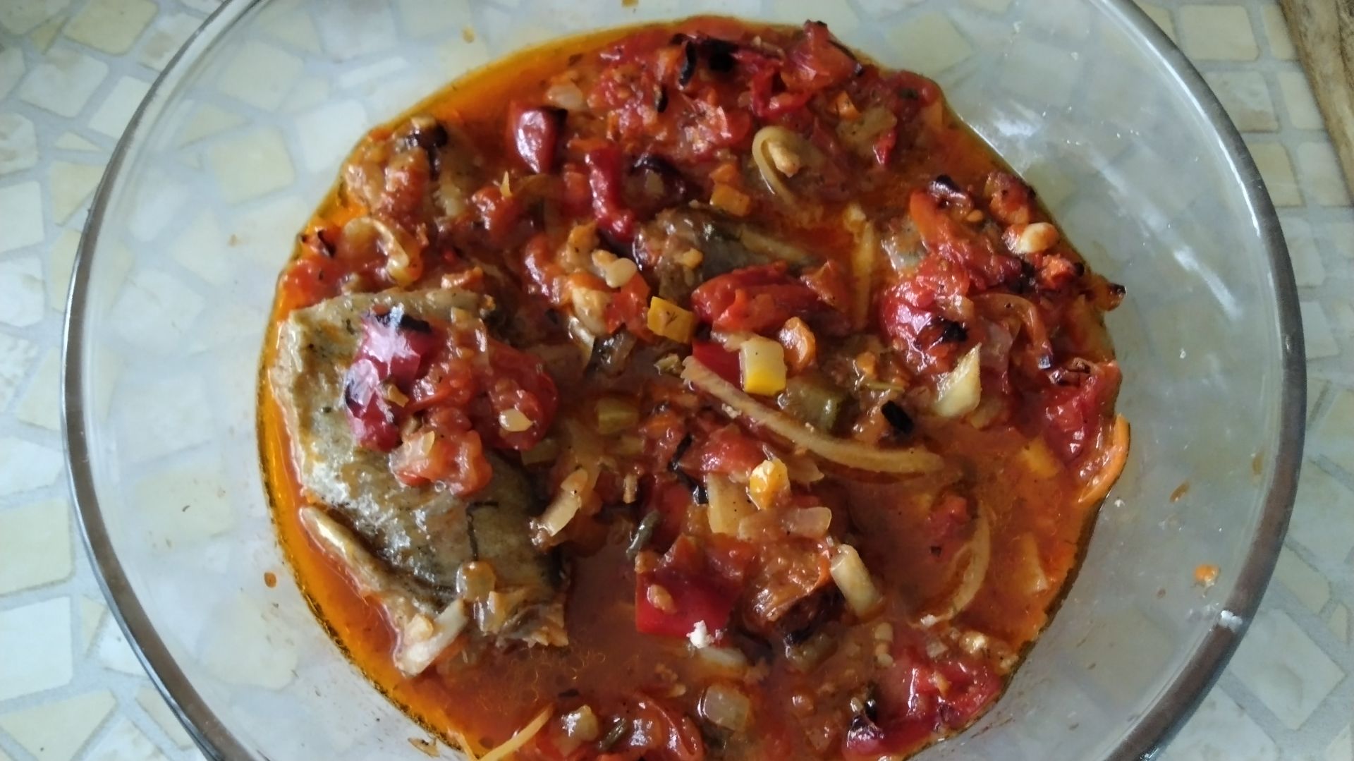 Рыба минтай  в аэрогриле