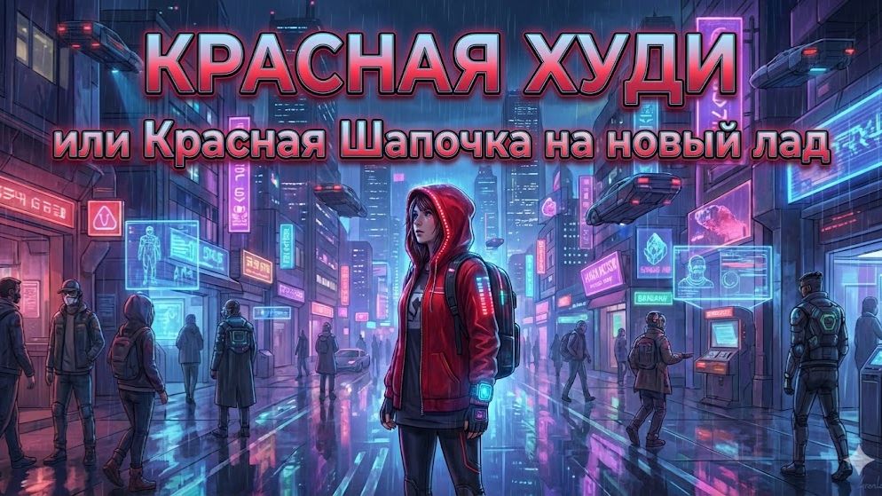 Красная Худи или Красная Шапочка на новый лад.