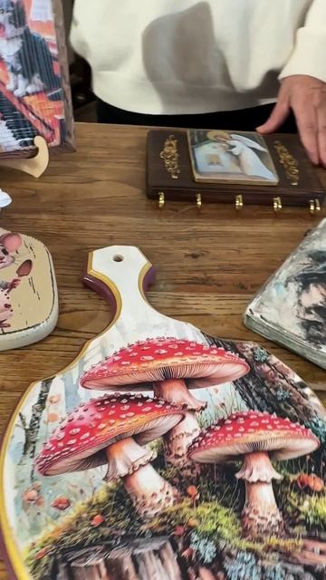 Мастер-класс "Декупаж изделий из дерева"