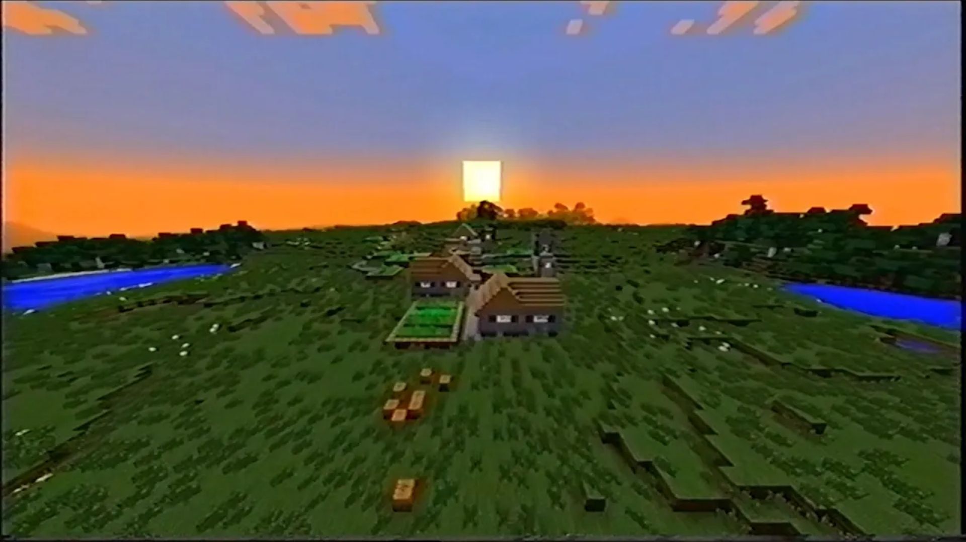 【Hi8 XR】Полет над миром Minecraft 1.7.10