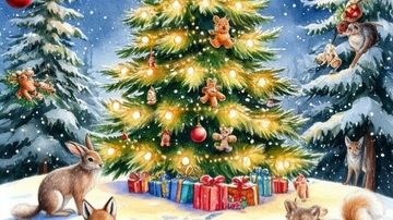 Новый год V1_0017 (Подражание Агнии Барто)