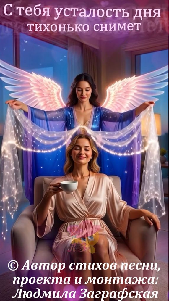 ДОБРОГО УТРА ПОД ЗАЩИТОЙ АНГЕЛОВ!!! Красивая видео-открытка