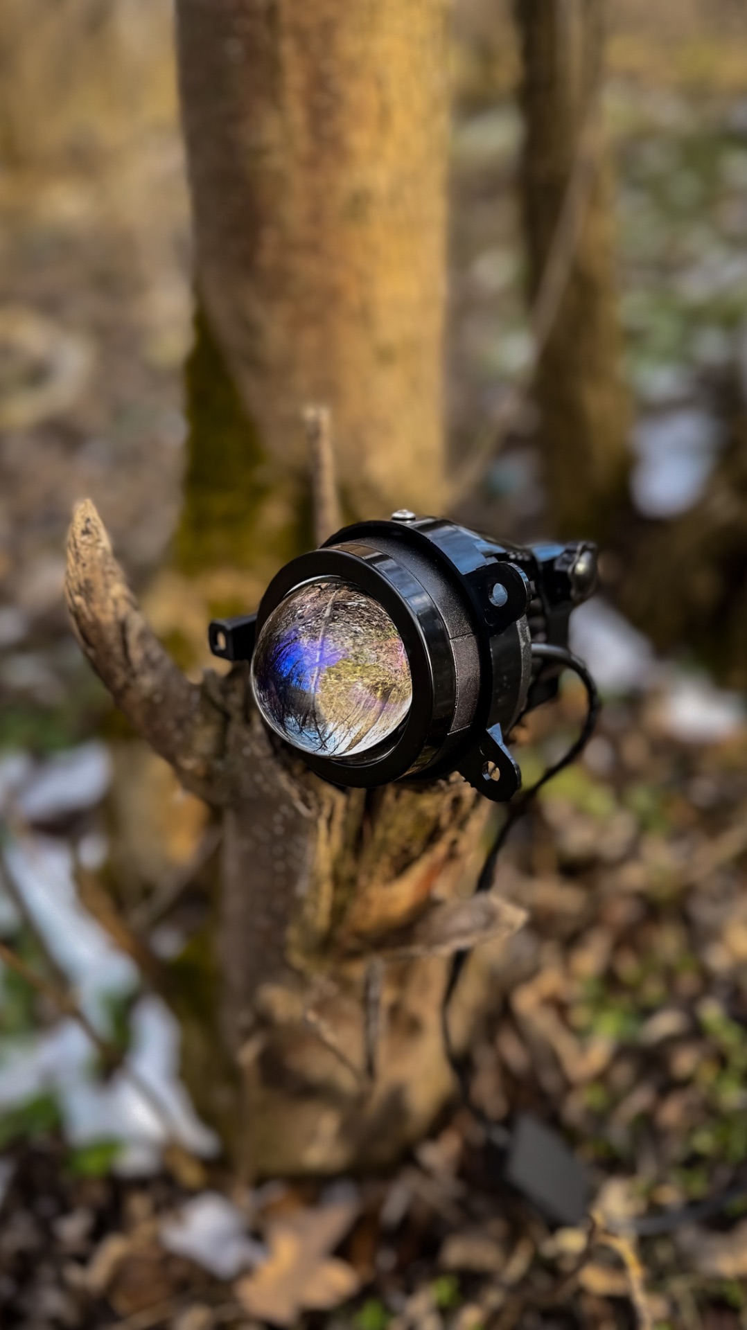 ПТФ с дальним светом в Шевроле Ниву