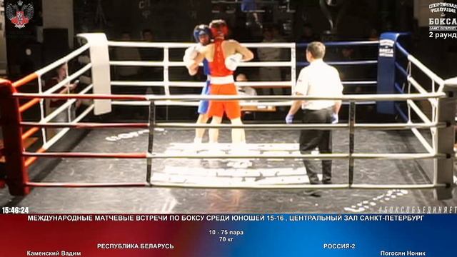 75 70 кг Каменский Вадим Погосян Ноник