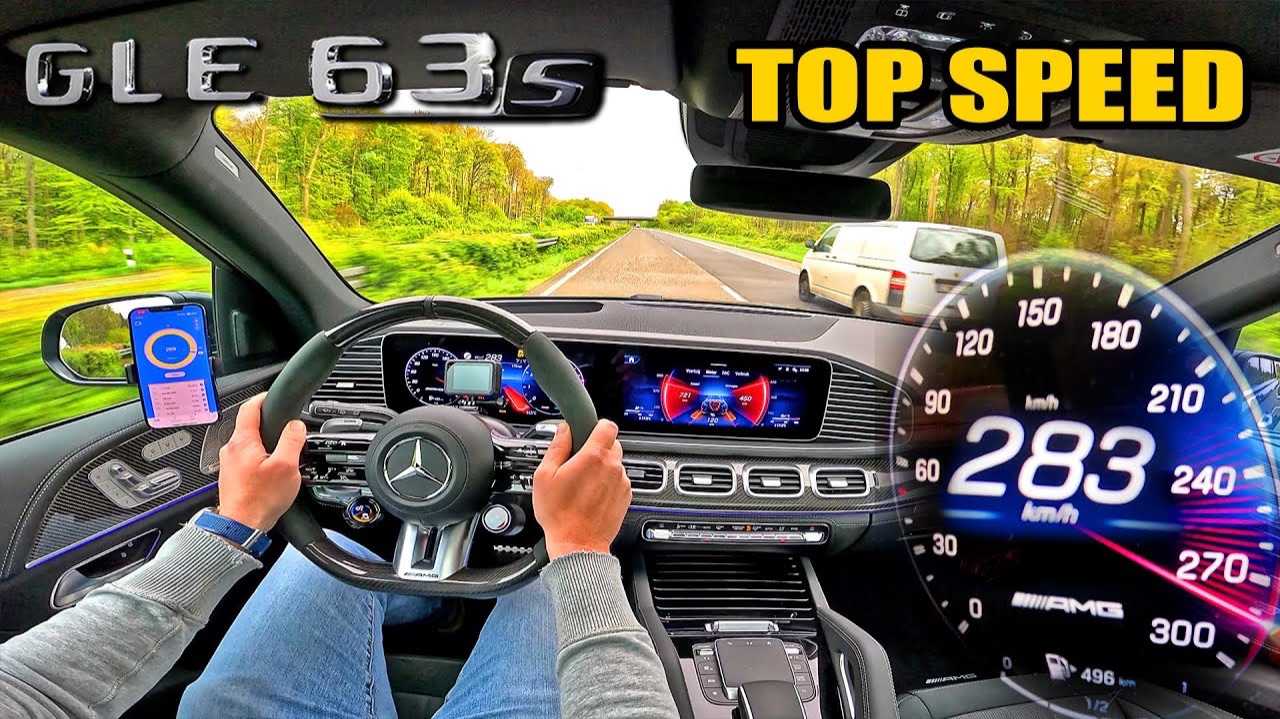 Mercedes-AMG GLE 63 S ЛУЧШЕ ЧЕМ X5M и RSQ8 на АВТОБАНЕ AutoTopNL