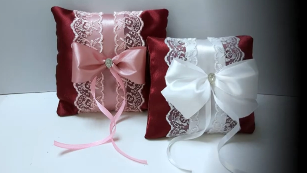 подушечка с бантом 01