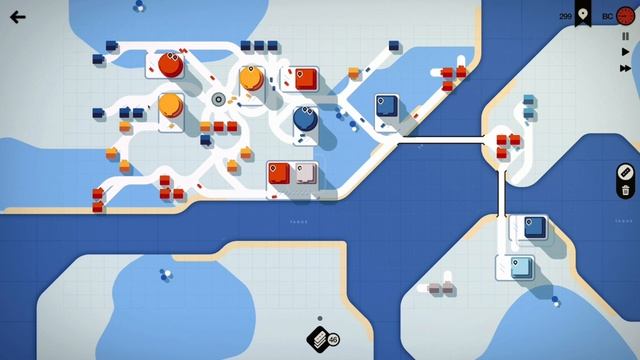 Играю в Mini Motorways 2