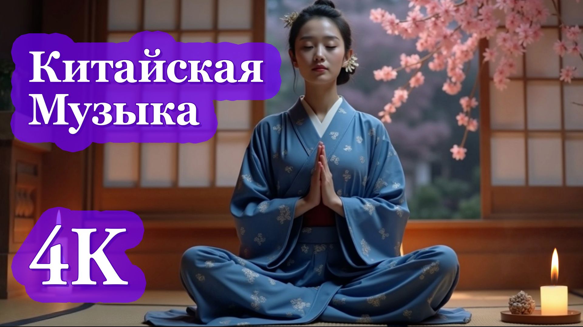 4К Безмятежность Азии | Китайская Музыка для Глубокой Медитации и Покоя 🌸🧘♀️🌸