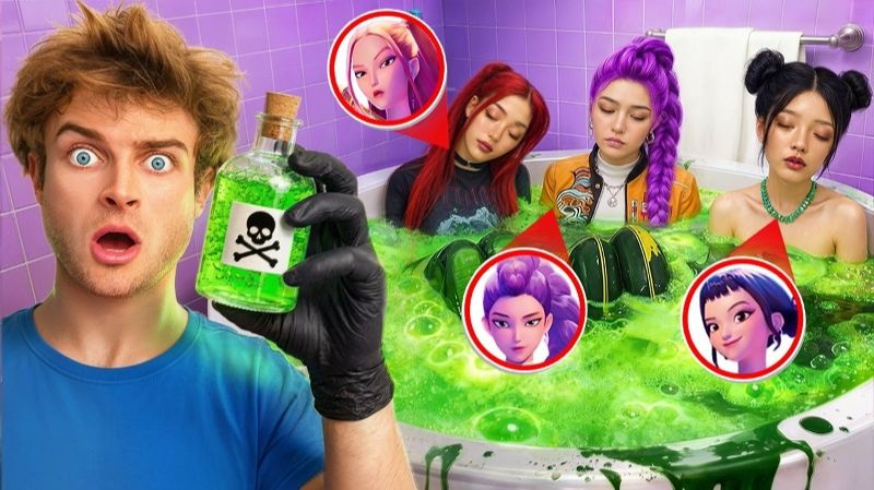 Я убил K-Pop охотников на демонов… [Topper Guild]