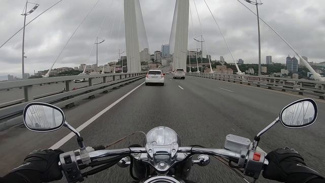 Yamaha XVS 1100. Прохват по Владивостоку