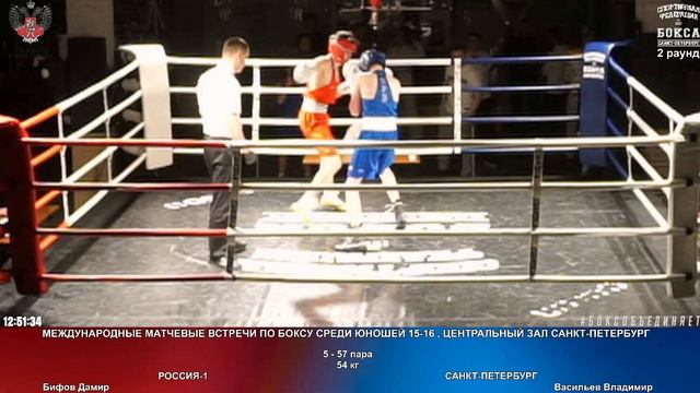 57 54 кг Бифов Дамир Васильев Владимир