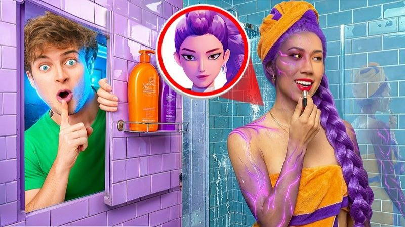 Я построил секретную комнату, чтобы разоблачить охотников на демонов [Topper Guild]