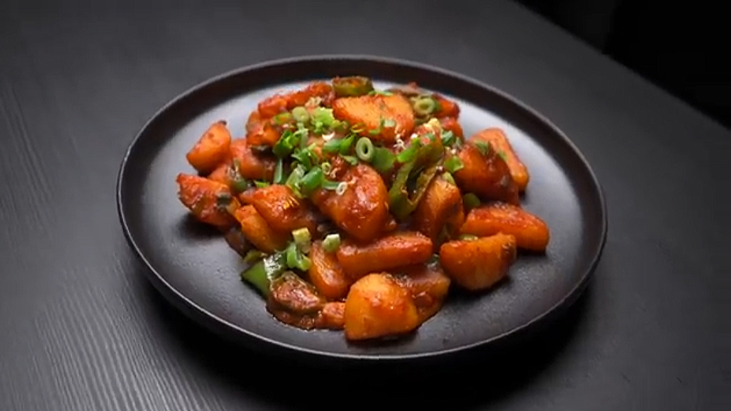 Картошка по-корейски