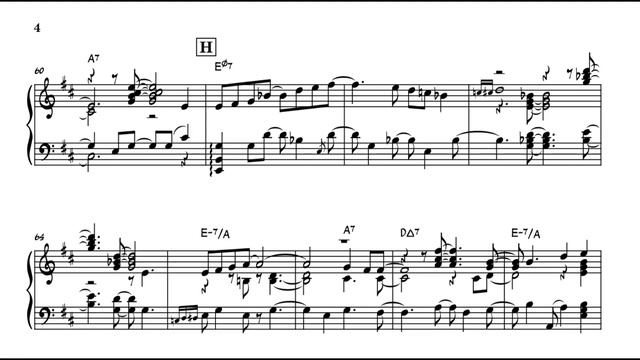 Begin The Beguine by Beegie Adair [jazz piano transcription]
