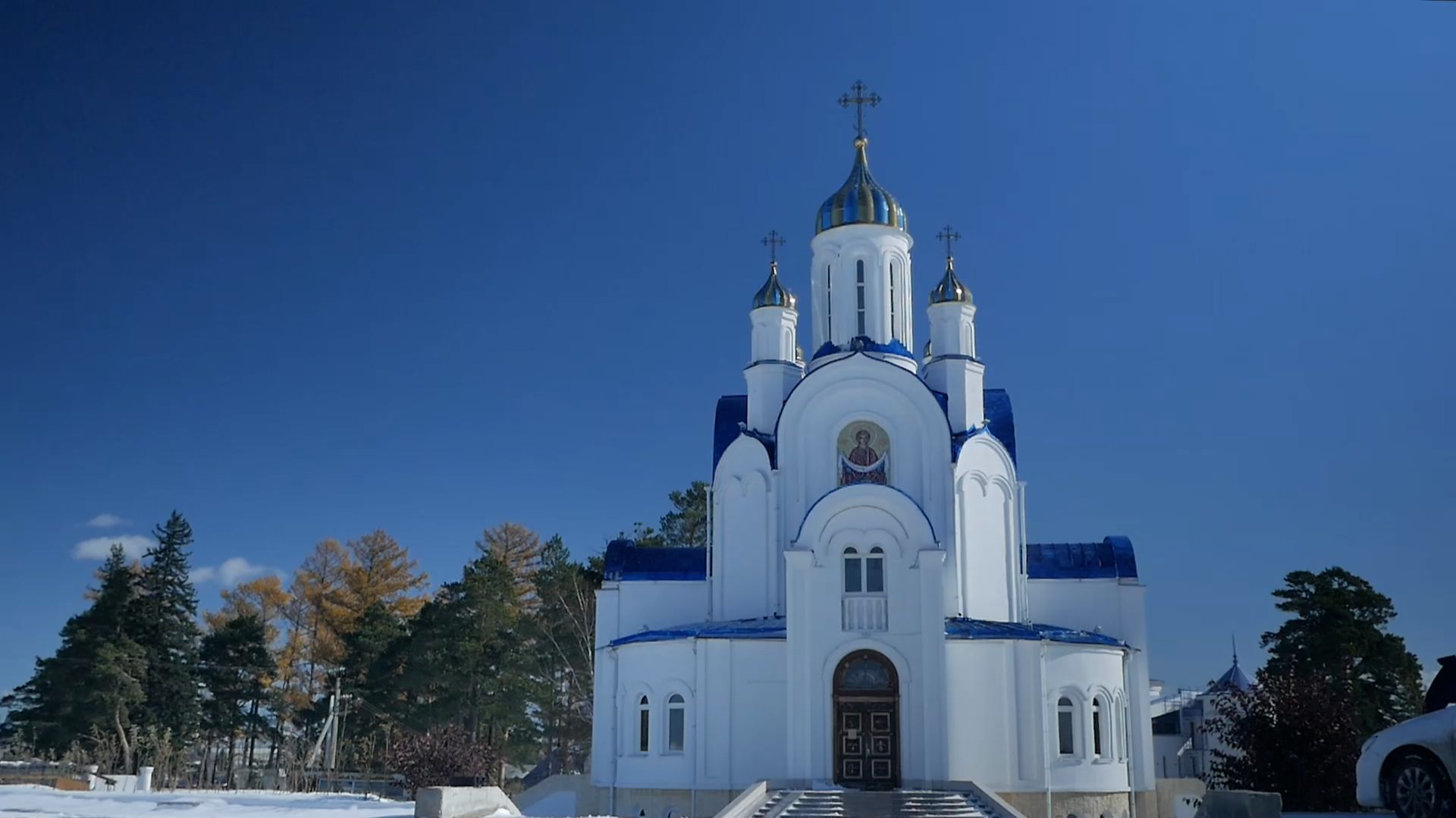 Теона Крещение в церкви Покрова Пресвятой Богородицы
