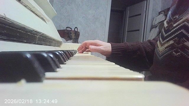 Музыкальное упражнение: АРПЕДЖИО - подъем по До-мажор, спуск по Фа-мажор