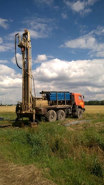 Бурение скважины Симферопольский р-н, с. Пионерское, 22.08.2017