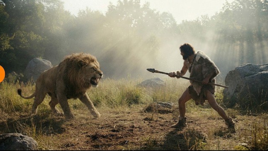 Когда человек был добычей: Выжить не имея ничего.