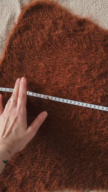 Сушка и раскладка деталей. Свитер "Магнолия"