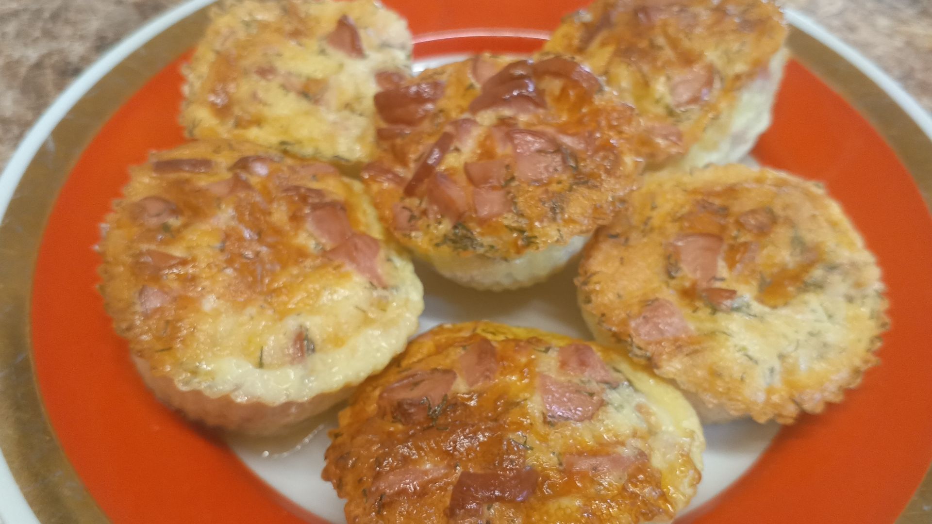 Вкусные яичные маффины на завтрак в аэрогриле.