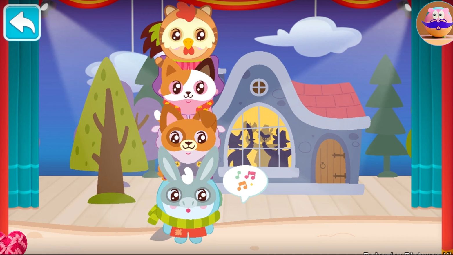 😋МАЛЫШАРИКИ: Сказка «Бременские музыканты» — сказки на ночь для малышей | Развивающее видео